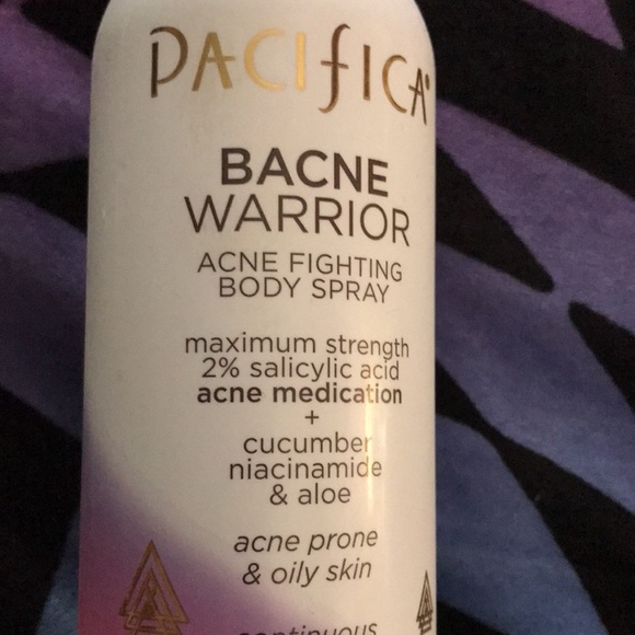 Pacifica | Skincare | Bnippacifica Bacne Warrior Acne Body Spray | Poshmark